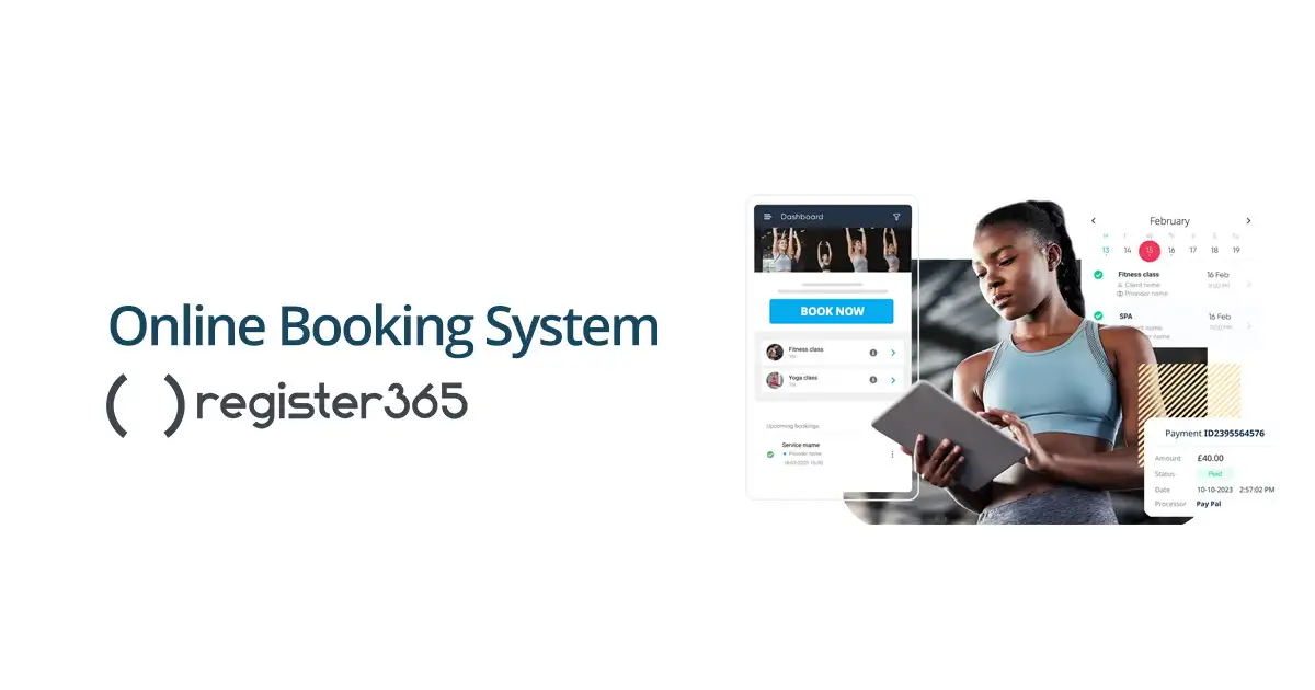 Get more online bookings with SimplyBook | Register365