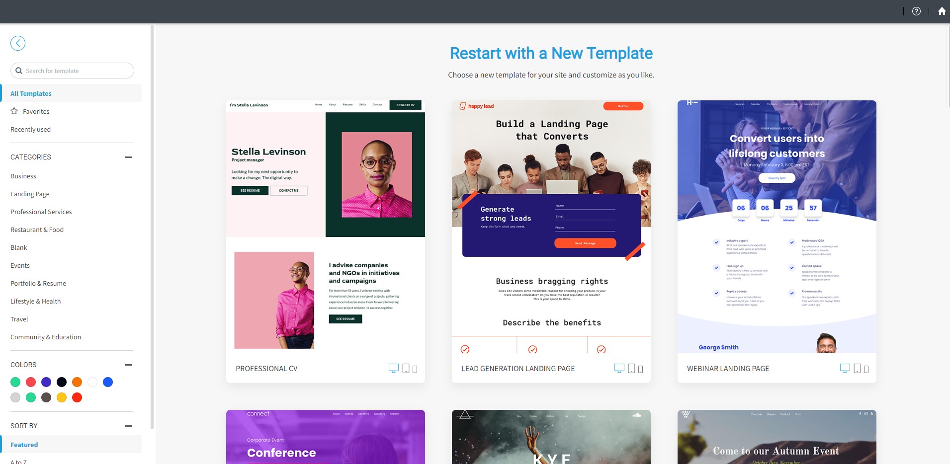How do I activate my free Website Builder? - Support Centre - Register365