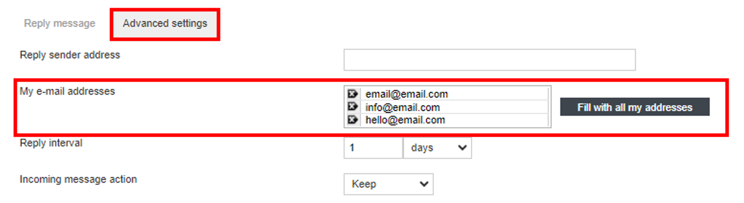 How to set an Out of Office message in Webmail - Support Centre ...