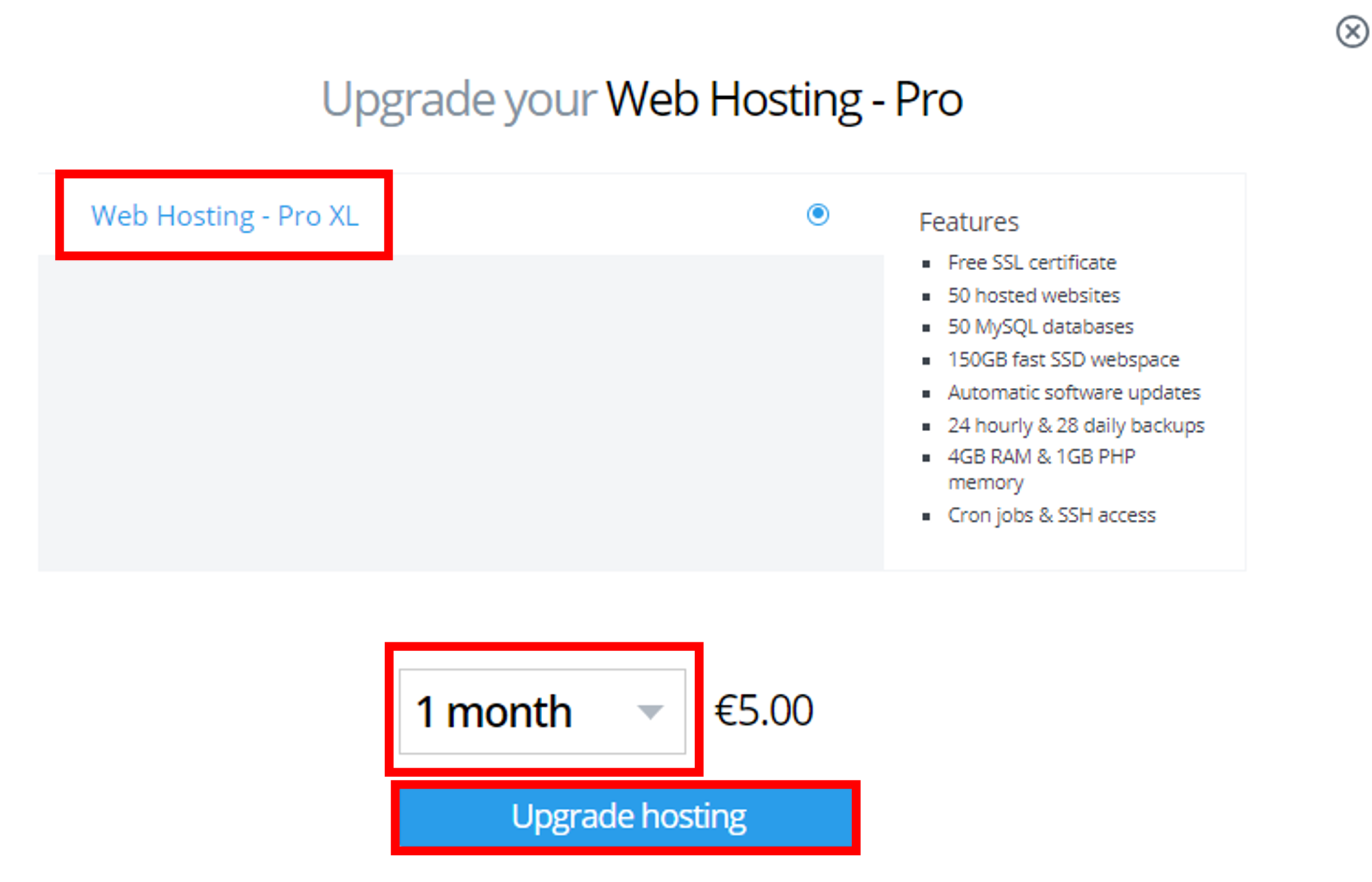 How to Upgrade your Services - Support Centre - Register365