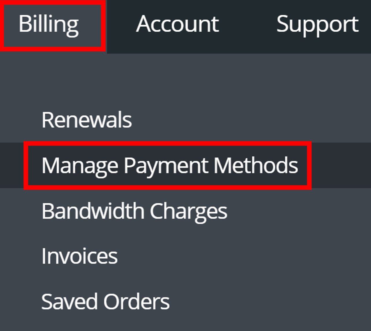 How to add a new Payment Method in your Online Control Panel - Support ...