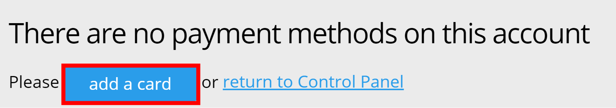 How to add a new Payment Method in your Online Control Panel - Support ...