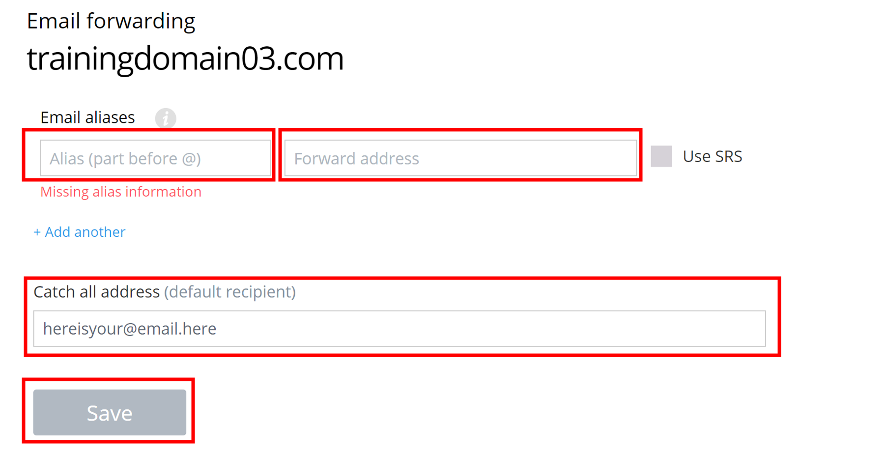 How to set up Email Forwarding - Support Centre - Register365